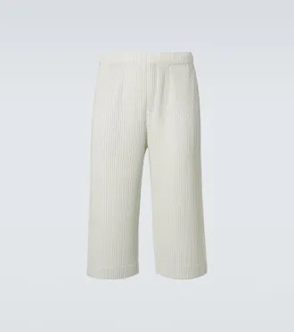 Homme Pliss&eacute; Issey Miyake Homme Pliss&eacute; Issey Miyake Bundfaltenfarben: May Hose mit Falten-Design