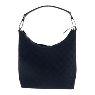 Gucci Pre-owned GG Canvas Umh&auml;ngetasche Schwarz - - Pre-owned - Damen - Schwarzk - ONE SIZE