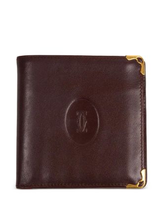 Cartier 1990s mittelgro&szlig;es Portemonnaie - Rot