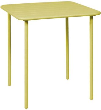 Sweeek Gartentisch aus Stahl 2 Pl&auml;tze