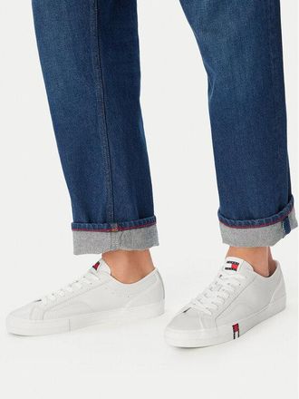 Tommy Jeans Sneakers Archive Vulc. Y2K Long Lace EM0EM01676 &Eacute;cru