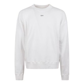Off-white Off Stamp Skate Crewneck Sweatshirt - - Sweatshirts & Hoodies - Herren - Wei&szlig; - 2XL