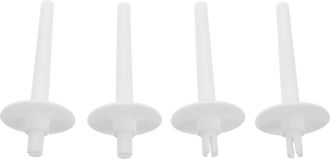 Artibetter Cabilock 4 St&uuml;ck Garnrollenhalter aus Bruchfestem Kunststoff Kleiner Fadenhalter f&uuml;r Haushaltsn&auml;hmaschinen Ersatz Gewindestifte f&uuml;r N&auml;hmaschinenspulen