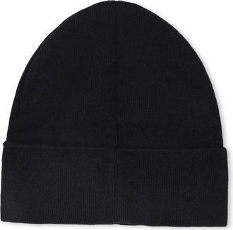 HUGO BOSS J52617K_09B Wool-Blend Beanie - Black