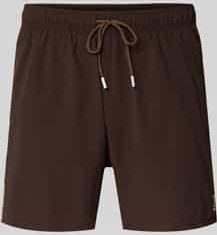 HUGO BOSS Badeshorts mit Label Stitching Modell ICONIC