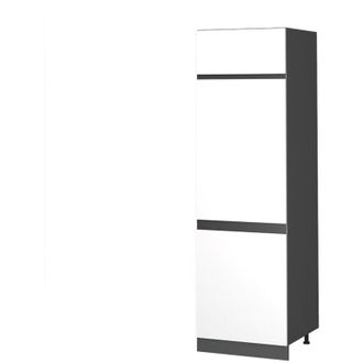 Vicco Armoire pour frigo R-Line, Blanc, 60 cm J-Shape