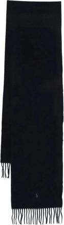 Polo Ralph Lauren Homme, Accessoires, Bleu, Taille: ONE Size Cashmere Fringe Scarf
