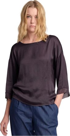 Kocca Femme, Blouses et Chemises, Noir, Taille: 36 FR Citino Satin Top