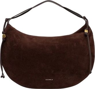 Coccinelle Thess Hobo Bag - Femme - Sacs - Brun - Taille: ONE Size