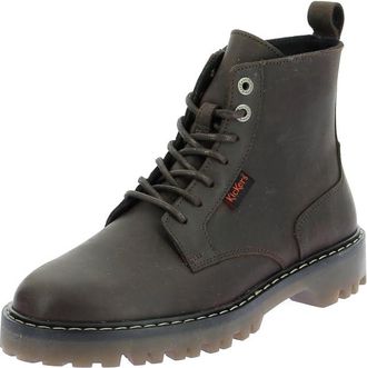 Kickers Damen Kick Decklock Stiefelette, Dunkelbraun, 37 EU