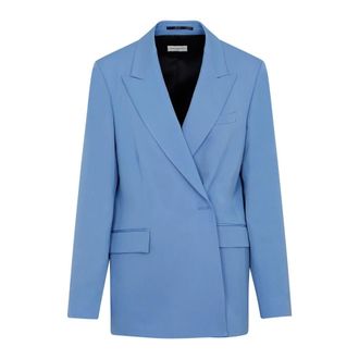 Dries Van Noten Wool Beno Blazer - - Jackets - Damen - Blau - S