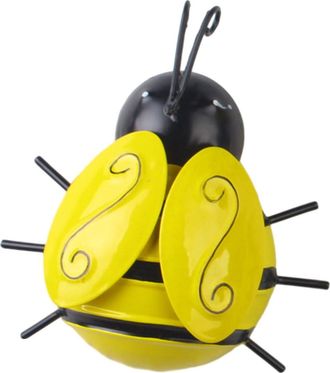 BESPORTBLE Metall Bienen-wandkunst Bienen-wanddekor Aus Metall Bienen-Motiv Für Innen Und Außenbereich Wandkunst Für Kinderzimmer Und Garten Filigrane Dekoration