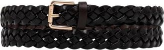Max Mara Geflochtener G&uuml;rtel - - Accessories - Damen - Braun - ONE SIZE