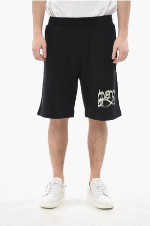 Givenchy Brushed Cotton Shorts GRAFFITI With Print size 3xl
