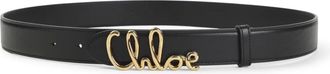 Chlo&eacute; Femme, Accessoires, Noir, Taille: S Iconic Belt