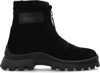 Dsquared2 Homme, Chaussures, Noir, Taille: 41 1/2 EU Bottines en cuir