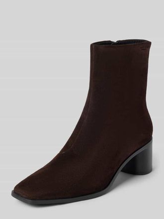 Vagabond Stiefelette aus Rindsvelours mit Blockabsatz