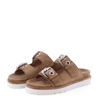 Kennel & Schmenger Slipper & Pantoletten - Pantolette YOKO - Gr. 35,5 (EU) - in Braun - f&uuml;r Damen