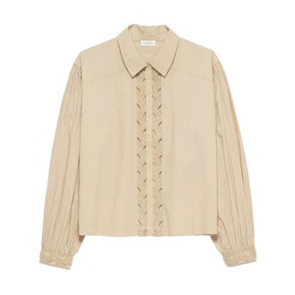 Alchemist Damen, Blusen & Hemden, Beige, MGr&ouml;&szlig;e