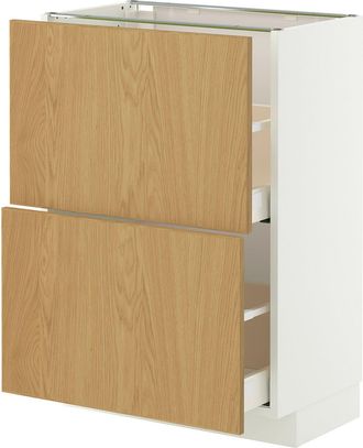 IKEA METOD / MAXIMERA Unterschrank mit 2 Schubladen