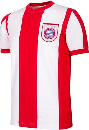 Copa Football - Retro Fu&szlig;balltrikot Herren - FC Bayern M&uuml;nchen 1971/72 - Rot - 100% Baumwolle - Gr&ouml;&szlig;e XL