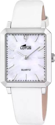 Lotus Lotus, unisex, Accessoires, Blanc, Taille: ONE Size 18987/1 Montre Rectangulaire