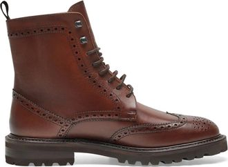 Henry Stevens Stiefeletten - Schn&uuml;rboots Bonnie FBDB5 - Gr. 40 (EU) - in Braun - f&uuml;r Damen