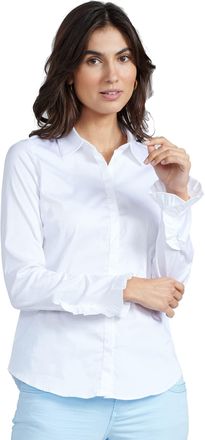 Mos Mosh Bluse MATTIE FLIP mit Baumwolle XL Weiss