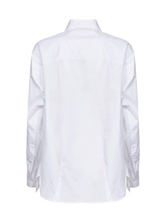 Blanca Vita Womens Shirt Calandra Cotton Poplin White