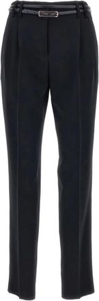 Max Mara Femme, Pantalons, Bleu, Taille: 38 FR Pantalon Bleu Gisella