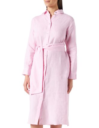 Seidensticker Damen 132553-42 Kleid, Pink, 34