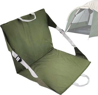 Generic Outdoor-Klappstuhl - Liegestuhl für den, Picknick, Rückenlehne tragbar | Bequemes Design ohne Beine für Camping, Reisen, Garten, Entspannung