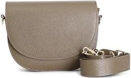 Cafènoir Sac En Toile À Effet Matelassé Avec Logo En Métal, Pour Femme, Couleur Marron, Taille Taille Unique