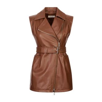Sportmax Spxfavella - Femme - Vestes - Brun - Taille: 36 FR