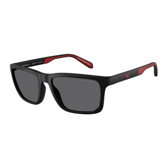 Emporio Armani Moderne Sonnenbrille mit UV-Schutz - - Accessories - Herren - Schwarzk - 57 MM