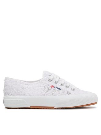 Superga Sneakers aus Stoff 2750 Macrame S81219W Wei&szlig;