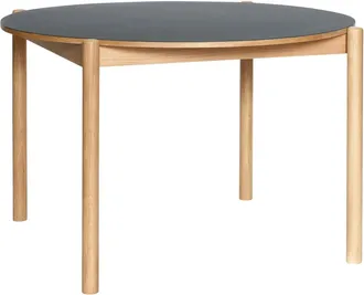 H&uuml;bsch Table &agrave; manger ronde Oblique H&uuml;bsch