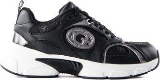 Guess Femme, Chaussures, Noir, Taille: 39 EU Ibitha 4G Logo Running Chaussures