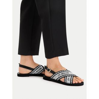 Love Moschino Sandalen LOVE MOSCHINO San Lod Micro20 JA16142G0MIX200A Schwarz