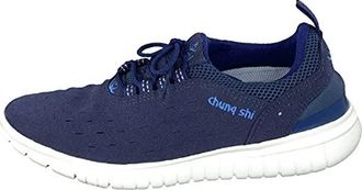 CHUNG SHI Unisexe Duxfree Trainer, Baskets, Navy, 34-35 EU