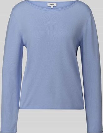 s.Oliver Red Label Regular Fit Pullover aus Baumwoll-Viskose-Mix