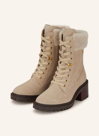 Tommy Hilfiger Schn&uuml;rstiefel beige