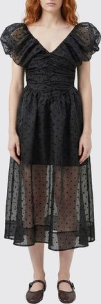 Ganni Kleid GANNI Damen Farbe Schwarz