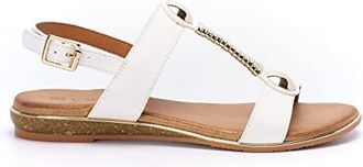 Lunar Sandales Renoir - Femme (39 FR) (Blanc)