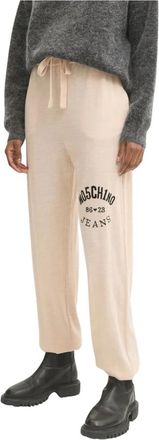 Moschino Damen, Hosen, Beige, MGr&ouml;&szlig;e