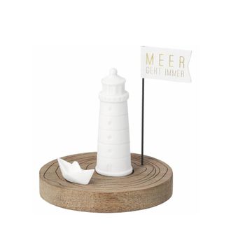 R&auml;der Maritime Deko Meer geht Immer - Meeresgru&szlig;