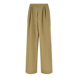 Dries Van Noten Homme, Pantalons, Vert, Taille: 2XL Preaches Bis Pants