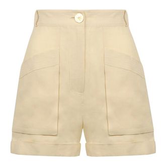 Le Kasha Ashraf Leinen-Shorts - - Shorts - Damen - Beige - XS