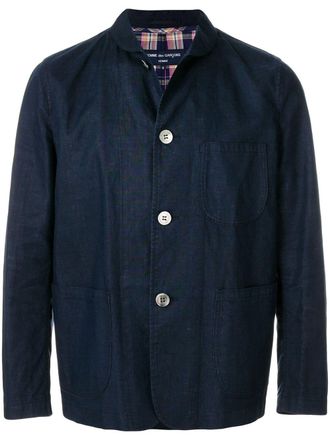 Comme Des Gar&ccedil;ons Postman jacket - Bleu