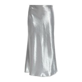 Tory Burch Satinrock - - Skirts - Damen - Grau - M